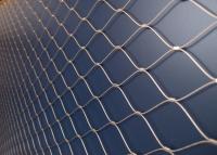 China 2.5Mm Stainless Steel Zoo Mesh Non Rusting Ferrule Rope Mesh Customizable for sale