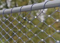 China CE PVC Coated SUS304 Stainless Steel Cable Netting With Rope Mesh 2.0MM for sale