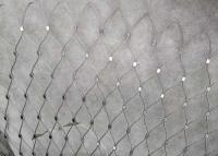 China Customizable 2.5mm Wire Balustrade Cable Mesh 300x300mm Stainless Steel Rope Netting for sale