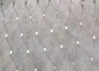 China 0.5m-30m Flexible Stainless Steel Cable Mesh Netting For Stairs rustproof for sale