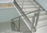 China Sus316 2.5Mm Stainless Steel Rope Wire Mesh For Stairs Flexibility for sale