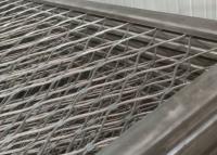 China Sus316 2.5Mm Stainless Steel Rope Wire Mesh For Stairs Flexibility for sale