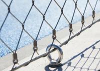 China Anti  Alkali Architectural Wire Mesh With Stainless Steel Cable 2.0mm for sale