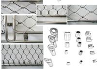 China Customization Framed Cable Rope Mesh For Fencing Non Rusting 2.0mm Wire for sale