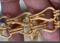 China Decorative 1.5mm 1.9mm wire aluminum chain link curtain For Restaurant Rustproof for sale