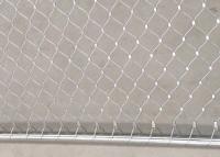 China Stainless Steel Framed X Tend Cable Mesh Fence 2.0mm Rope Wire Mesh for sale