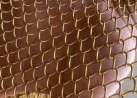 China Customized 1.2MM Wire Chain Link Screen Curtain In Restaurants Cafes for sale