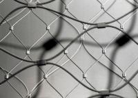 China SUS316 Stainless Steel Cable Mesh Fence With 2.5mm Rope Wire Weather Resistance for sale