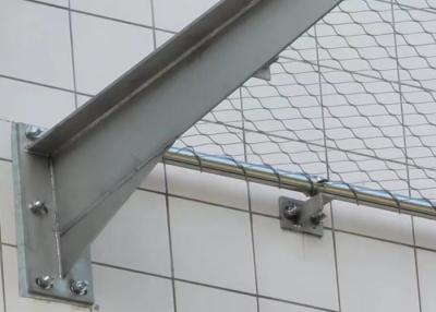 China SUS316 Stainless Steel Cable Mesh Fence With 2.5mm Rope Wire Weather Resistance for sale
