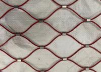 China Safety Stainless Steel  Rope Netting With Ferrule Cable Mesh SS304 2.5Mm Wire for sale