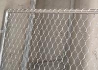 China Non Rusting Stainless Steel Frame X Tend Cable Mesh For Fence 2.0Mm Wire for sale