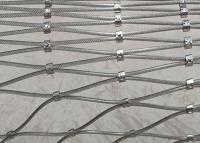China SUS304  Balustrade Cable Mesh Stainless Steel Rope Netting 2.0mm Anti Corrosion for sale