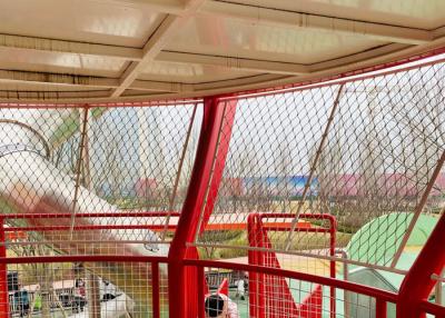 China Safety Stainless Steel Ferrule Rope Mesh Netting 2.0Mm Wire Anti Alkali for sale