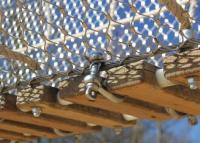 China Anti Acid  2.5mm  Stainless Steel Wire Netting For Playgroud With Rope Cable Mesh for sale