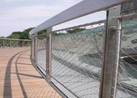 China Highway Protection Safety Netting With Anti Alkali Stainless Steel Cable Mesh for sale