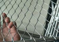 China Non Rusting 4.0mm Stainless Steel Rope Mesh Netting For Playground for sale