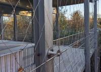 China Rope Mesh Fence Flexible Stainless Steel Cable Netting For Building for sale