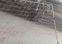China Suspended Safety Stainless Steel Rope Netting Flexibility And Excellent for sale