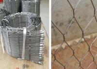 China Flexible Stainless Steel Rope Cable Mesh For Safety Netting for sale