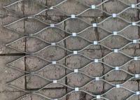 China Architecture Flexible Stainless Steel Wire Rope Mesh For Safety for sale