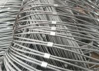 China Flexibility Anti Corrosive Stainless Steel Rope Mesh For Amusement Rides And Zoo Animal for sale