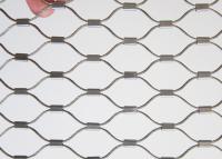 China Flexibility Anti Corrosive Stainless Steel Rope Mesh For Amusement Rides And Zoo Animal for sale