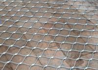 China Stainless Steel Cable Mesh Flexibility Anti Corrosive For Amusement Rides for sale
