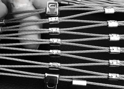 China Fencing Handrail Infill 1.2mm Wire Rope Mesh Netting Stainless Steel Flexible Excellent for sale