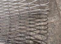China Non Rusting 300*300mm Stainless Steel Wire Rope Mesh Excellent Flexibility for sale