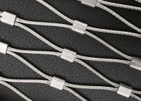 China Stainless Steel 304 Balustrade Cable Mesh Easily Assembled Anti Corrosive for sale