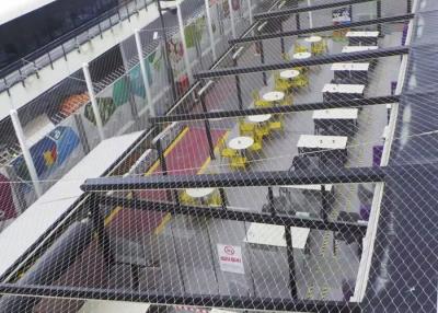 China Anti Rust Balustrade Cable Mesh Stainless Steel Rope Netting Weather Resistance for sale