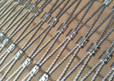 China X Tend 25x25mm Balustrade Cable Mesh High Strength Stainless Steel Rope Net for sale