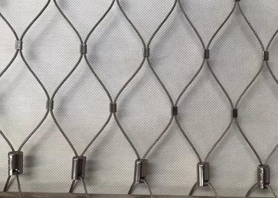 China Customized Height Balustrade Cable Mesh 2.0mm Wire Diameter for sale