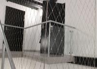 China Customized Height Balustrade Stainless Steel Cable Mesh 2.0mm Wire Polished Surface for sale