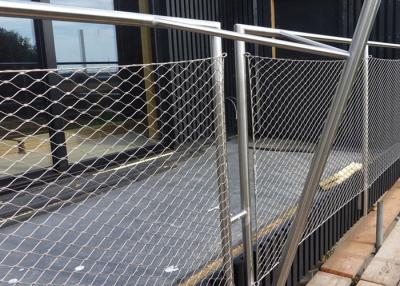China 7 X 7 X Tend Cable Mesh Customized Size For Zoo Enclosures for sale