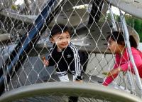 China Customized Playground Stainless Steel Wire Rope Netting Anti Rust for sale