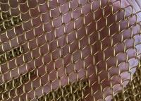 China Customized Decorative 1mm Metal Mesh Drapery Anti Rust For Exhibition Hall for sale