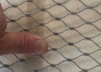 China Flexibility Anti Acid Rope Safety Netting Customized 2.0 Mm Wire for sale