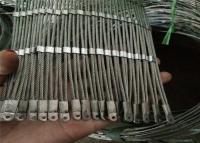 China Flyover Protection Stainless Steel Cable Mesh 2.5mm Wire for sale
