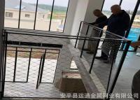 China Balcony Ferrule Cable Mesh Anti Corrosive Anti Rust for sale