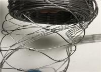 China 316 Zoo Wire Mesh Stainless Steel Wire Fixture Fall Safety Nets For Floodlights for sale