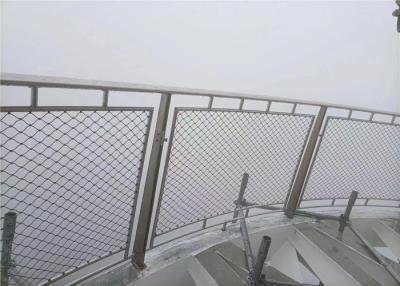 China 3mm Lion And Tiger Cage Stainless Steel Wire Rope Mesh Net for sale