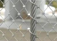 China Stainless Steel Wire Cable Net For Gibbon Enclosure Mesh for sale