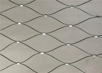China 304 316 Cable Aviary Wire Netting Lightweight Weather Resistance for sale