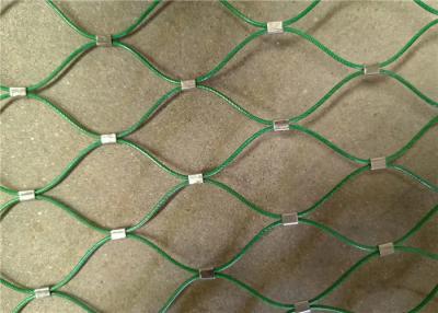 China 7×19 Stainless Steel Bird Aviary Zoo Mesh Impact Resistance for sale