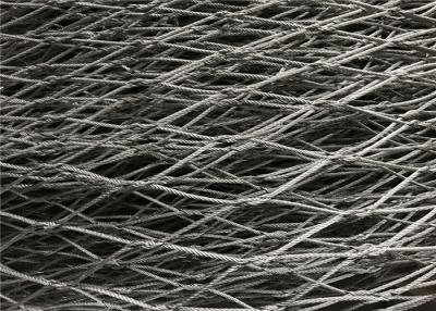 China Diamond Stainless Steel Aviary Wire Netting Zoo Flexible Rope Mesh for sale