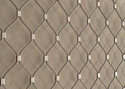 China Rust Resistant Knotted Type Metal Bird Aviary Mesh Used In Zoo Mesh for sale