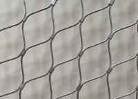 China Durable Stainless Steel Cable Zoo Wire Mesh Enclosures For Lion for sale