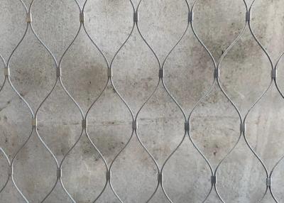 China 2.0mm Thickness Ss 316 Zoo Wire Mesh Stainless Steel Rope Mesh for sale