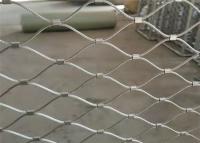 China Zoo Wire Rope Mesh 316 Stainless Steel Flexible Enclosure For Animal for sale